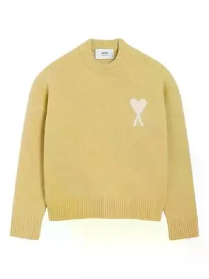 Ami De Coeur Crew-neck Sweater - Green