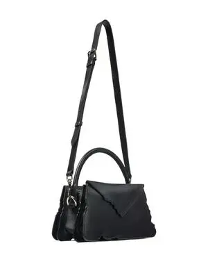 Camper Scalloped-edge Top-handle Bag