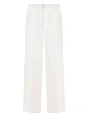 Chloé Tailored Straight Leg Trousers - Neutrals