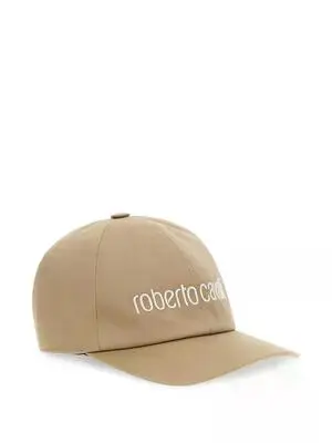 Roberto Cavalli Embroidered Logo Baseball Cap - Brown