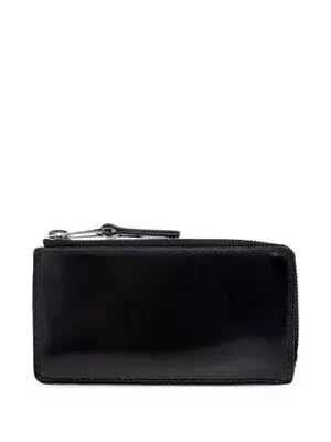 LEMAIRE Zip-top Leather Wallet - Black