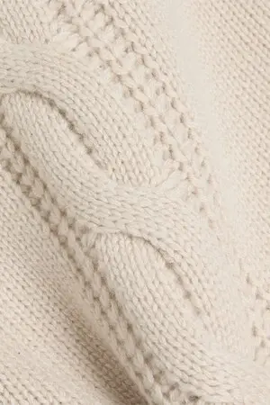 Max Mara Pico Cable-knit Cashmere Sweater