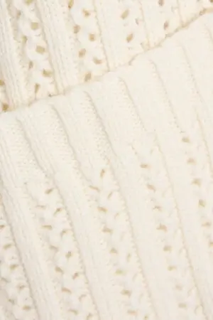 Max Mara Balzac Wool And Cashmere-blend Cardigan - Ivory