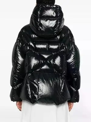 Khrisjoy Hooded Quilted Puffer Jacket - Black
