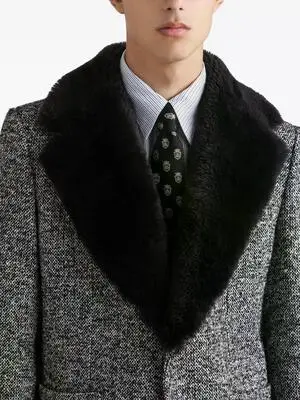 Dolce & Gabbana Fur-trimmed Blazer