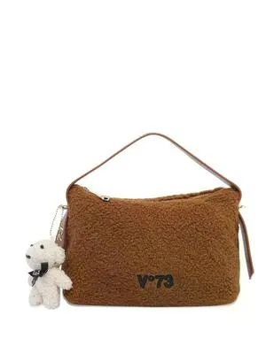 V°73 Small Teddy-charm Shoulder Bag - Brown