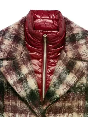 Herno Checked Single-breasted Coat