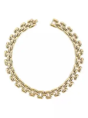 KENNETH JAY LANE Cable-link Necklace - Gold