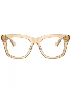 Burberry Square-frame Glasses - Brown