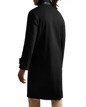 Ted Baker London Wrap Funnel Overcoat