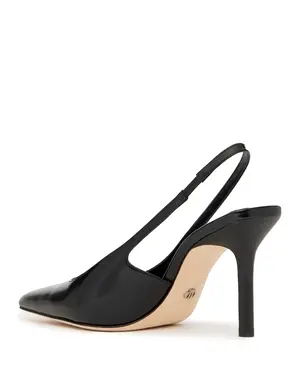 Paige Sienna Leather Slingback Pumps