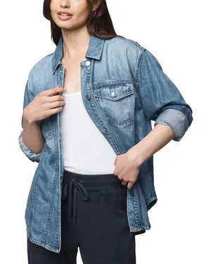 Splendid Soft Denim Shacket - Indigo