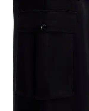TOCCIN Maia Silky Satin Cargo Pants
