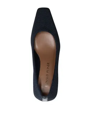 DONALD PLINER Cristine Mid-heel Pumps - Navy