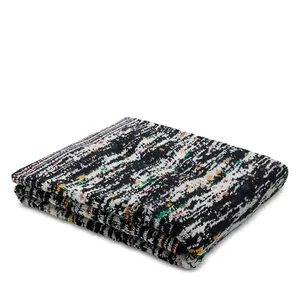 Missoni Twist Cotton Bath Towel - Black Multicolor