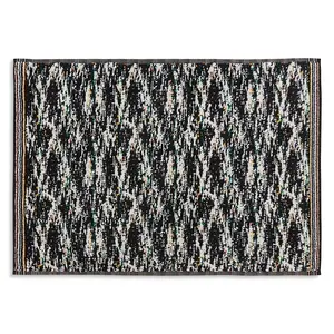 Missoni Twist Cotton Bath Mat - -black