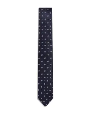 Ted Baker London Ditsy Geo Silk Classic Tie - Navy