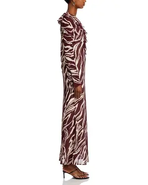 WAYF Dakota Print Maxi Dress