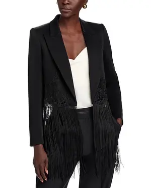 UNGARO Alma Fringe Jacket