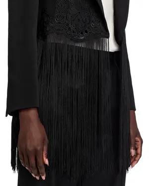 UNGARO Alma Fringe Jacket