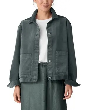 Eileen Fisher Corduroy Jacket - Everglade