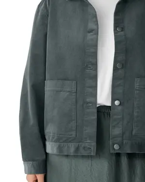 Eileen Fisher Corduroy Jacket - Everglade