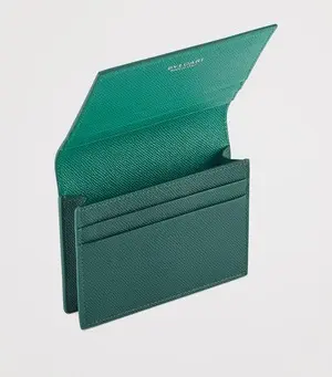 BVLGARI Leather Business Card Holder