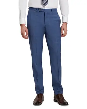 Ted Baker London Classic Wool Check Modern Fit Suit Pants