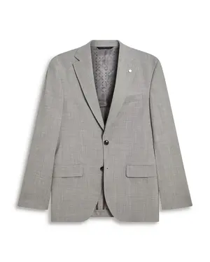 Ted Baker London Sharkskin Classic Wool Modern Fit Suit Jacket