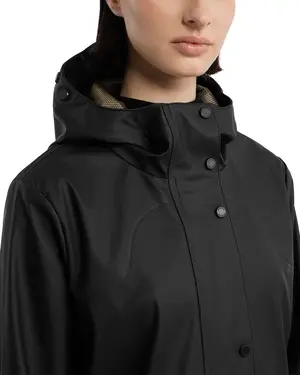 Hunter Rubberized Rain Jacket - Black