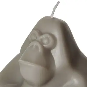KOSTA BODA Gabba Gabba Hey Candle, 9.6 Oz - Gray