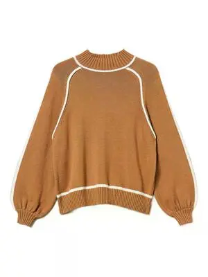 TWINSET Contrast-trim Sweater