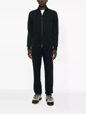 Moncler Zip-up Sweatshirt With Logo Patch