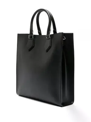 Dolce & Gabbana Logo-embossed Leather Tote Bag
