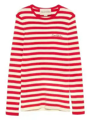 Valentino Garavani Round Neck T-shirts For Women