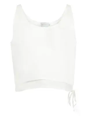 DEIJI STUDIOS Cotton Top - White