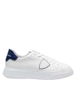 Philippe Model Leather Sneakers - White/blu