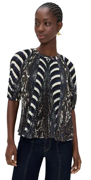 Ulla Johnson Elasticated Blouses