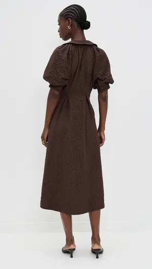 English Factory Shirt Midi Dress