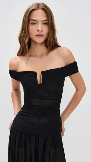 Bec & Bridge Camille Off-shoulder Top