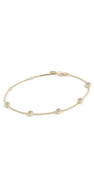 Shashi Emily Bracelet - Gold