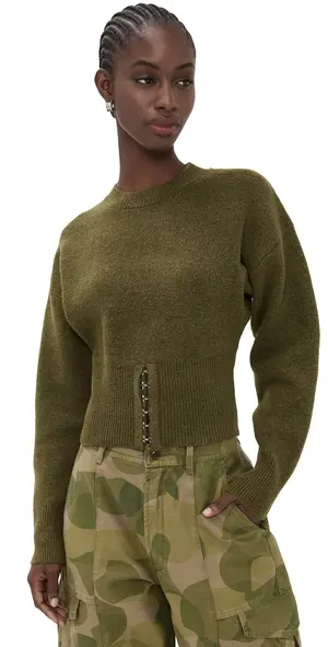 Lioness Drop Shoulder Sweaters For Women