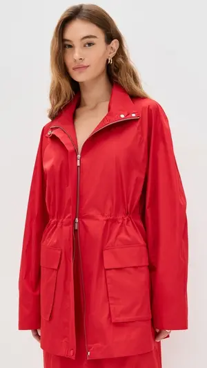 ST. AGNI Paper Taffeta Parka