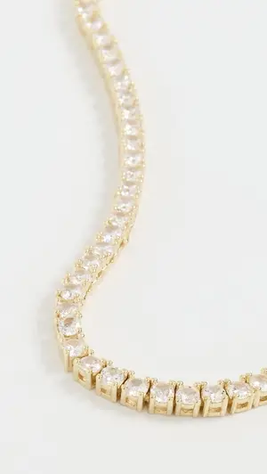 Shashi Medium Tennis Necklace - Gold