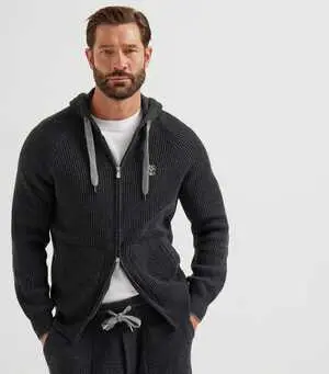 Brunello Cucinelli Cashmere Zip-up Hoodie