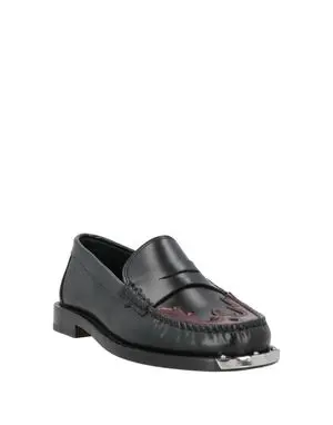 Sandro Glossed-leather Penny Loafers