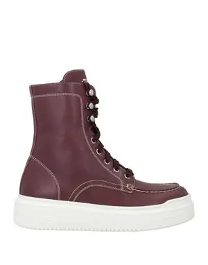Santoni Leather Ankle Boots