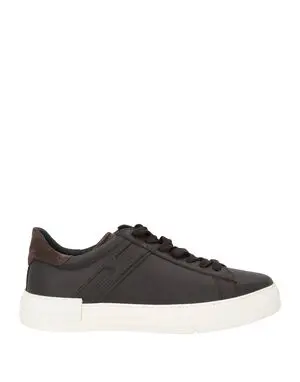 Hogan Low-top Leather Sneakers - Brown