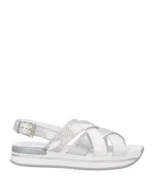 Hogan Metallic Sandals For Women