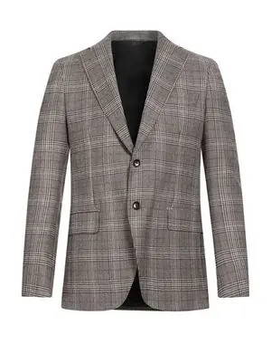 TOMBOLINI Blazer Chocolate Size Virgin Wool